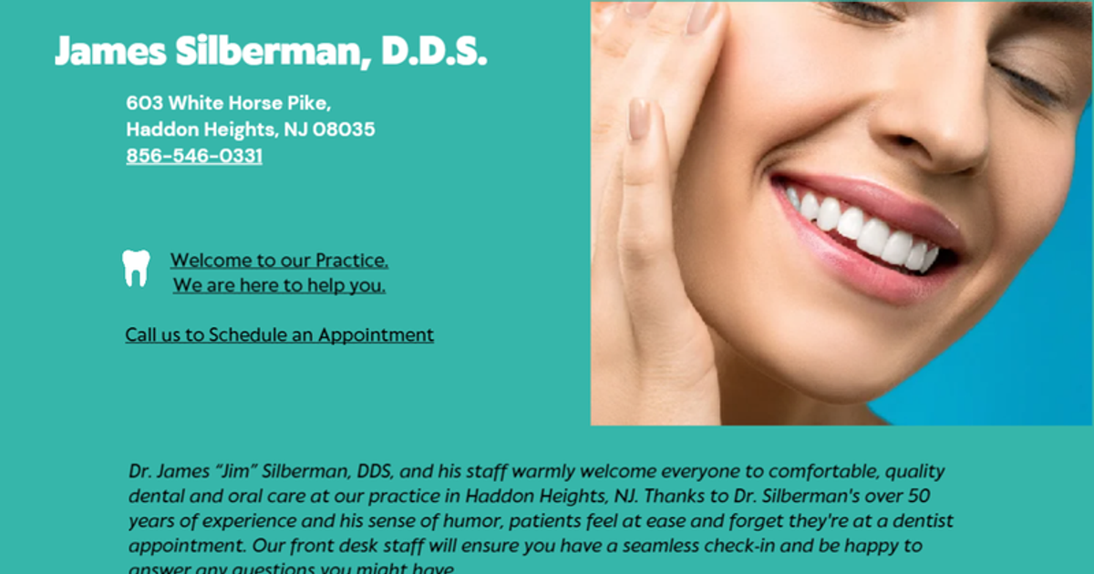 Dr. James Silberman, DDS, Haddon Heights, NJ